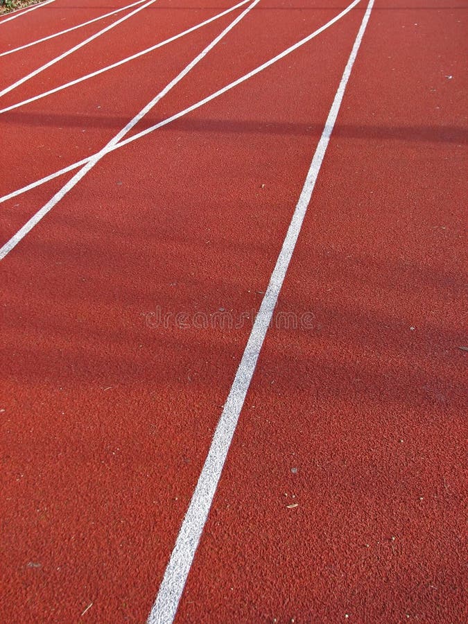 Curve Athletics Running Track Stock Image - Image of hobby, rounds: 1074679