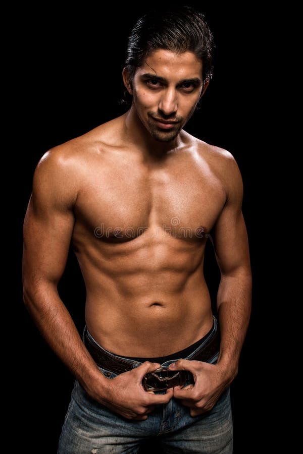 Athletic Man Shirtless stock photo. Image of healthy - 23231710