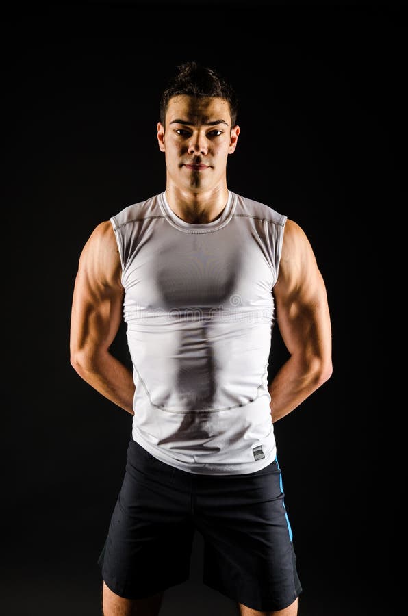 Athletic Man Hands Behind His Back Stock Photos - Free & Royalty-Free ...