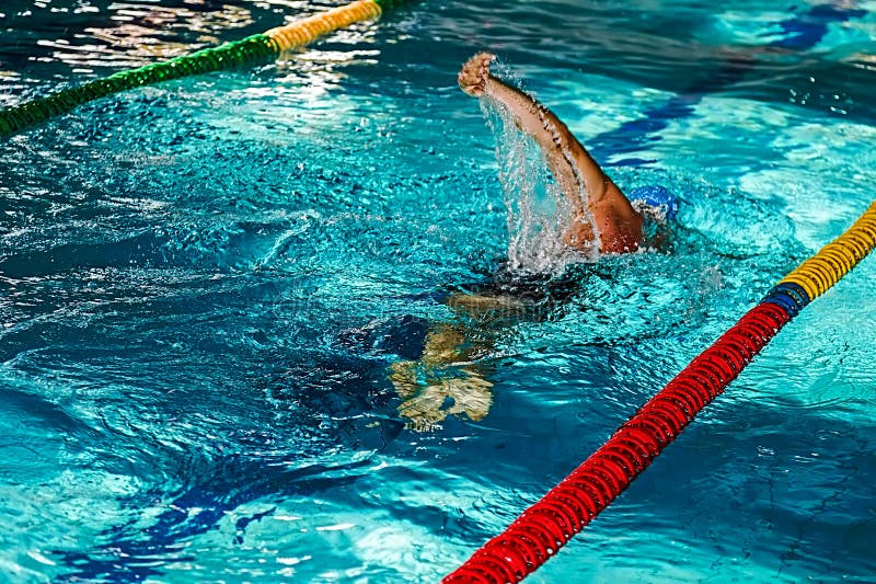 Athletic Swimmer in Action 9 Stock Photo - Image of lifestyle, fitness ...