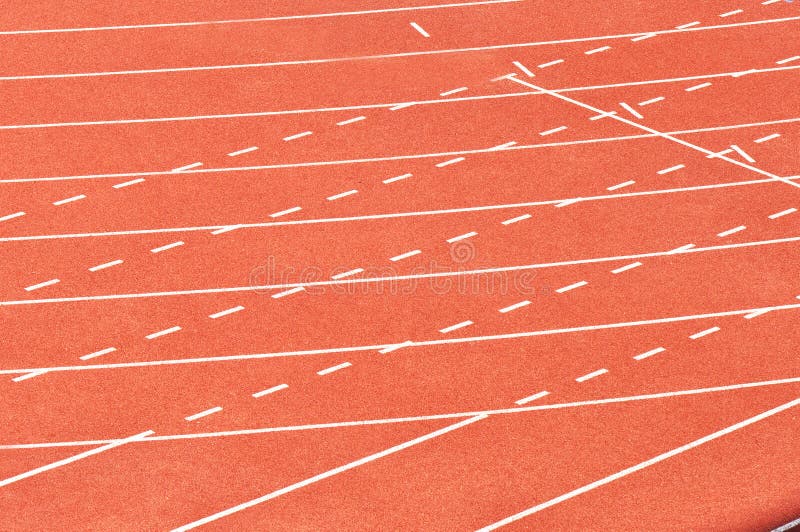 Athletic tracks stock image. Image of main, match, college - 22397141