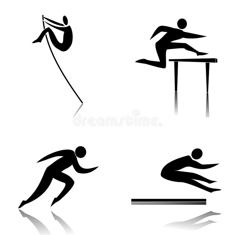 Athletics Discipline Stock Illustrations – 894 Athletics Discipline ...