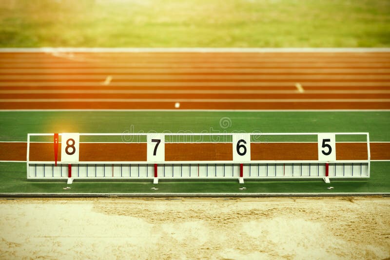 Long Jump Track Diagram