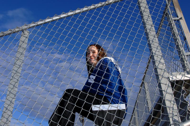 Athletics supporter stock photo. Image of happy, seasonal - 12849728