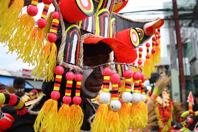 Ati-Atihan costume editorial photography. Image of costume - 22727197