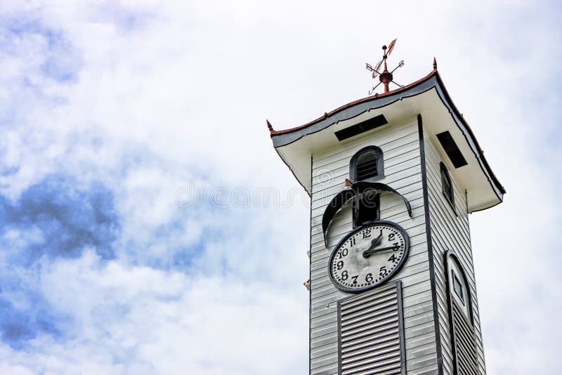 Atkinson Clock Tower stock image. Image of architecture - 10247689