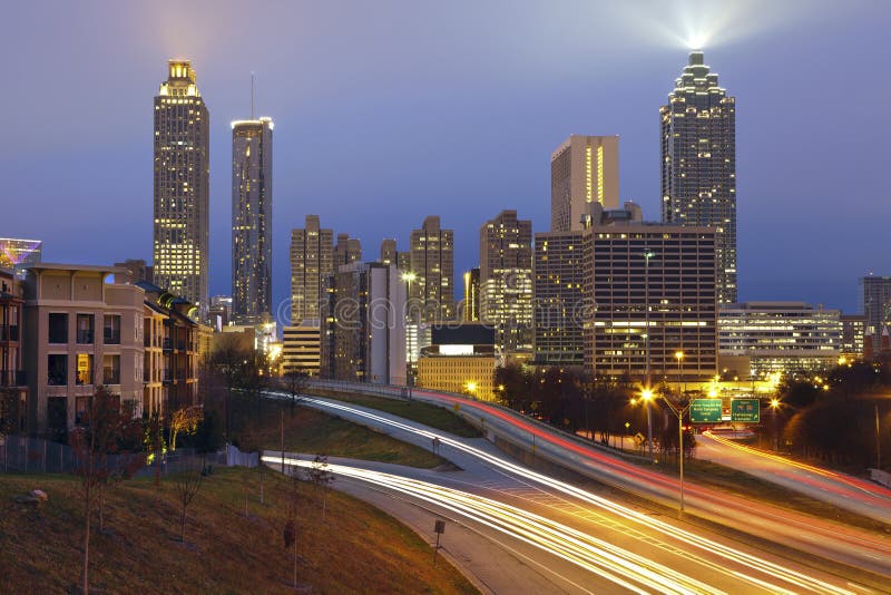 City of Atlanta. stock photo. Image of park, life, cityscape - 28300088