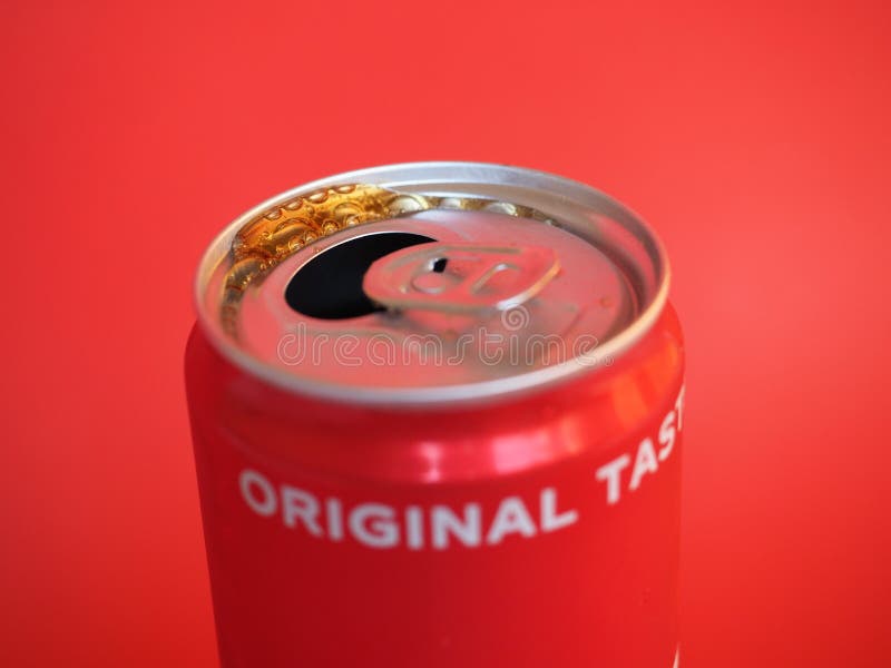 ATLANTA - CIRCA SEPTEMBER 2021: Coca Cola Tin Can Editorial Stock Image ...