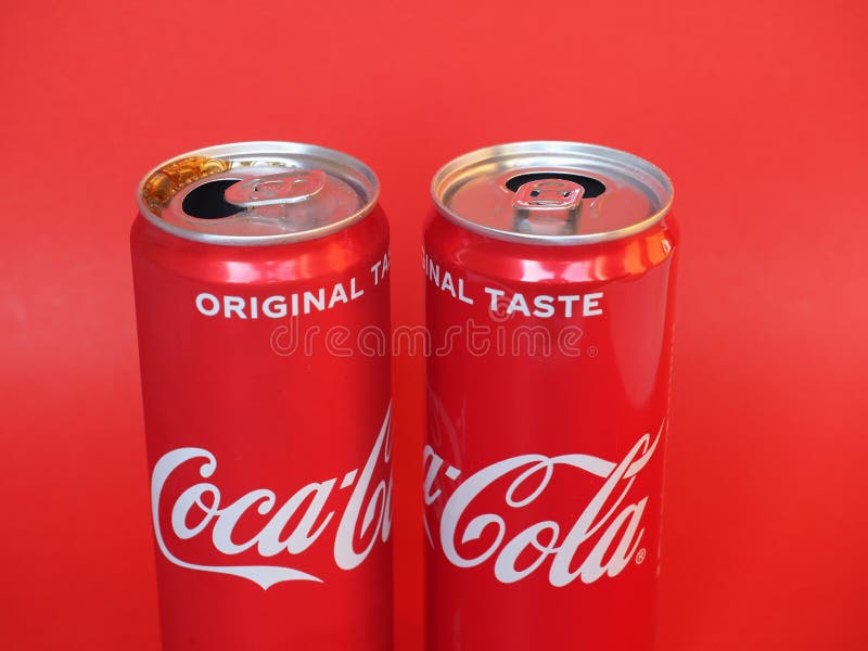 ATLANTA - CIRCA SEPTEMBER 2021: Coca Cola Tin Can Editorial Stock Image ...