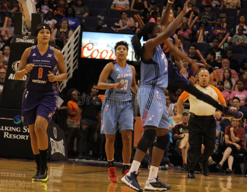 Atlanta Dream Vs Phoenix Mercury Editorial Stock Photo - Image of ...