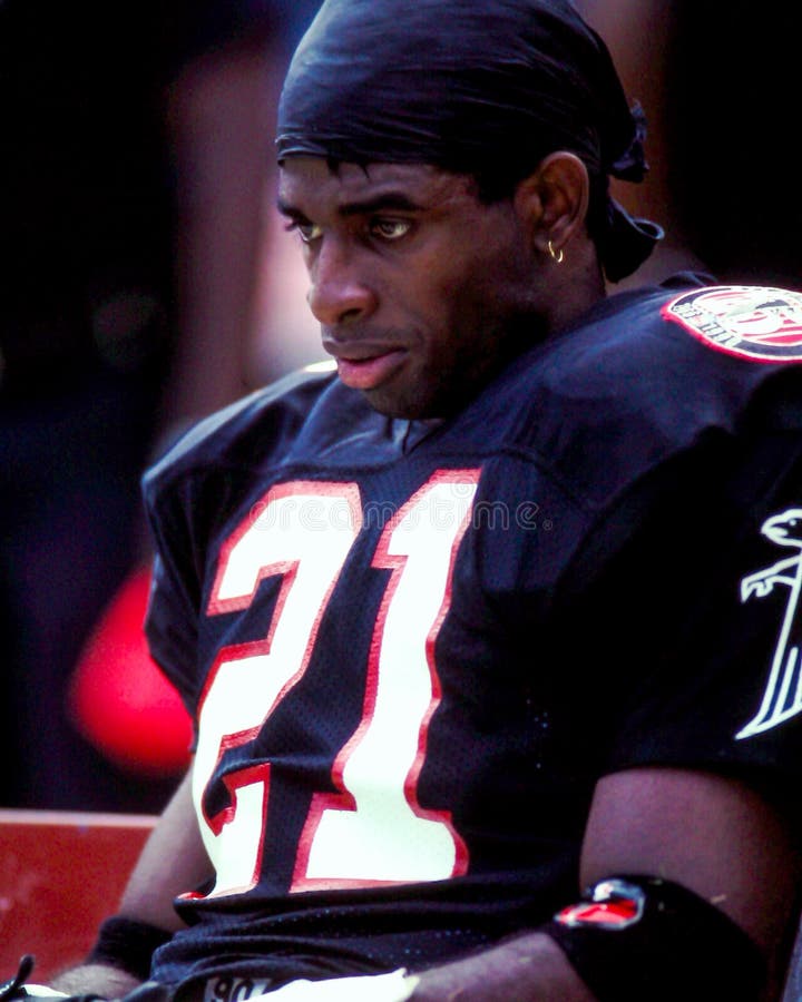 Deion Sanders, Atlanta Falcons Immagine Stock Editoriale - Immagine di ...