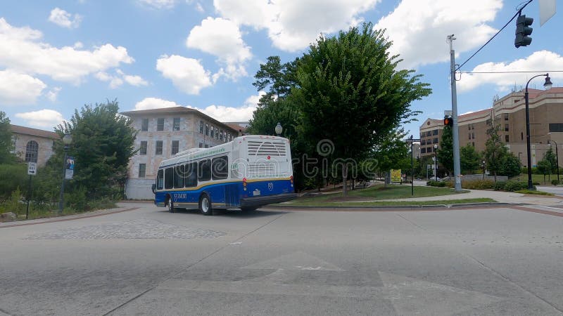 Atlanta Ga Uppergate Drive Public Transit Bus Editorial Photo - Image ...