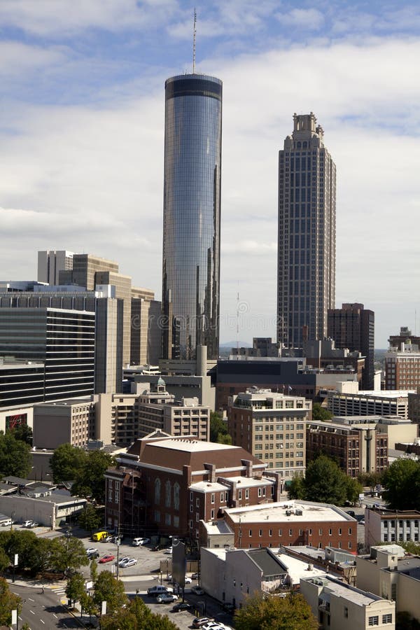 Atlanta Skyline Vertical Stock Photos - Free & Royalty-Free Stock ...