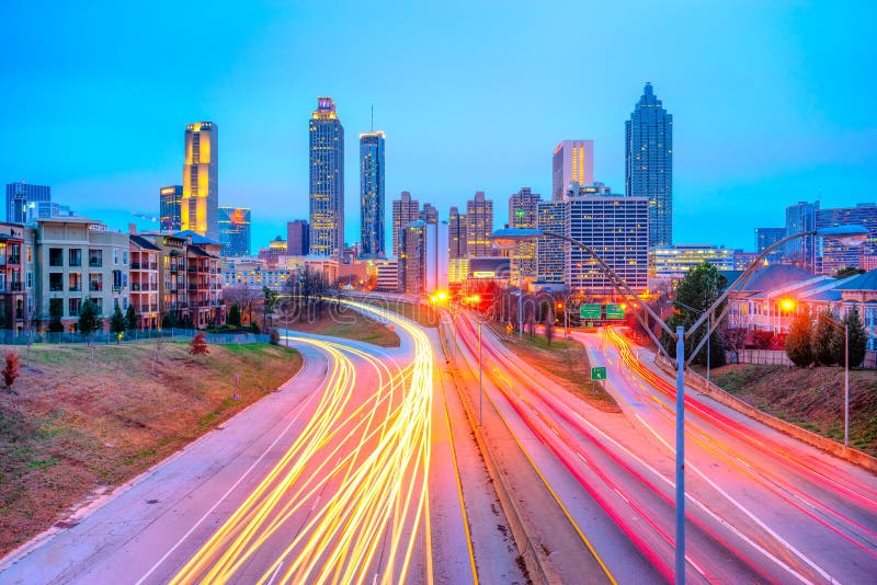 Atlanta, Georgia, USA stock photo. Image of buildings - 38132172