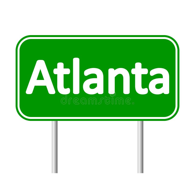 Atlanta Highway Sign Stock Illustrations – 47 Atlanta Highway Sign ...