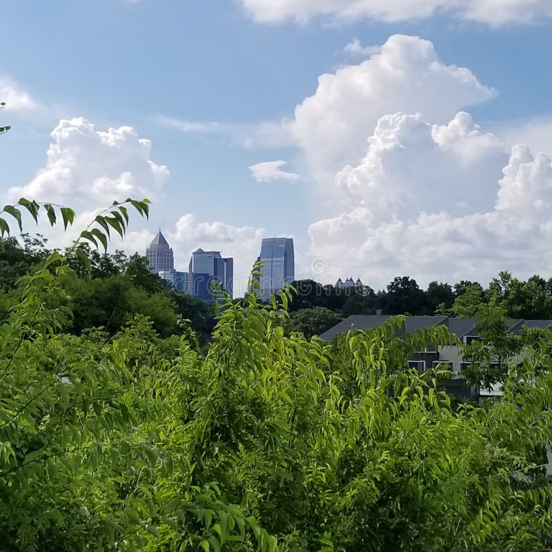 Atlanta hight stock photo. Image of nubes, claw, plants - 95998204