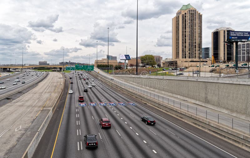 I-75 Atlanta stock photo. Image of driving, road, travel - 5563552