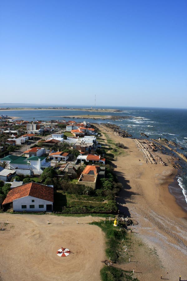 Atlantic Coastline, La Paloma, Uruguay Stock Image - Image of scenery ...