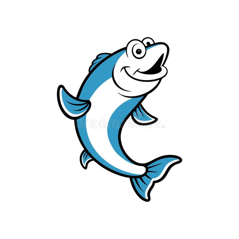 Atlantic Cod Fish Dancing Icon Vector Illustration Stock Vector ...