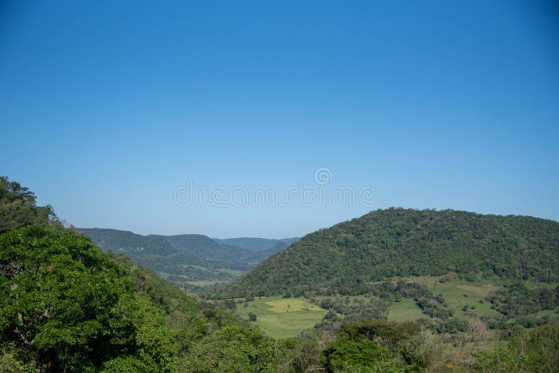 Atlantic Forest Reserve in Itaara Rs Brazil Stock Photo - Image of ...
