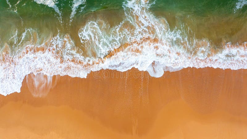 Atlantic Ocean Beach Aerial View Stock Photo - Image of atlantic ...