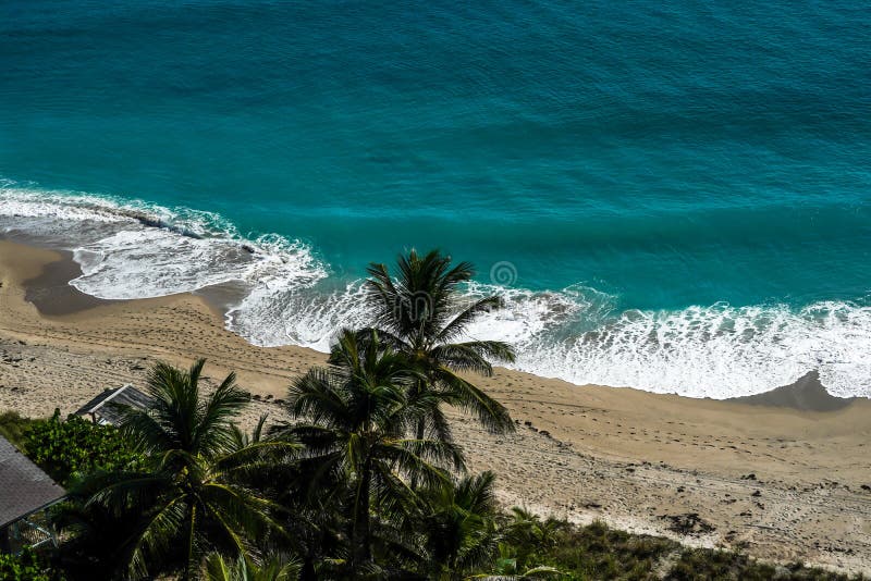 Atlantic Ocean Beach in South Florida Stock Image - Image of riviera ...