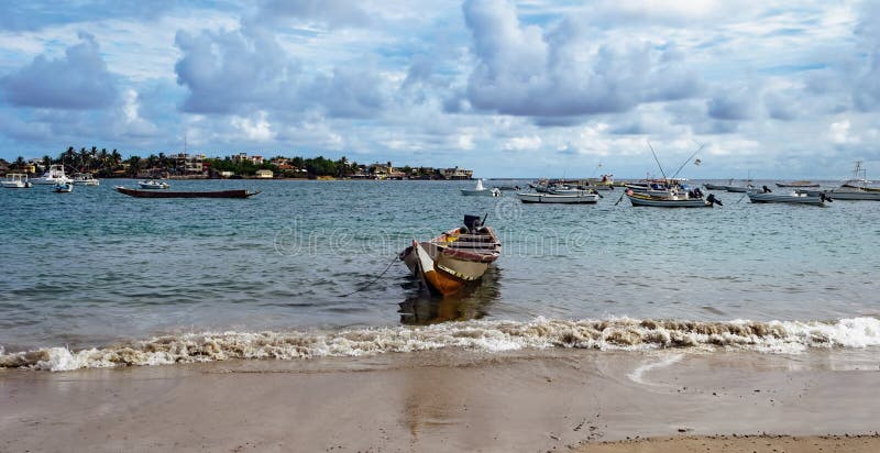 Atlantic ocean shore stock image. Image of sealine, sand - 62346563