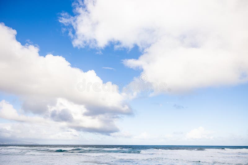 Atlantic Ocean, Waves and Sand, Good Weather, Azores Islands Stock ...