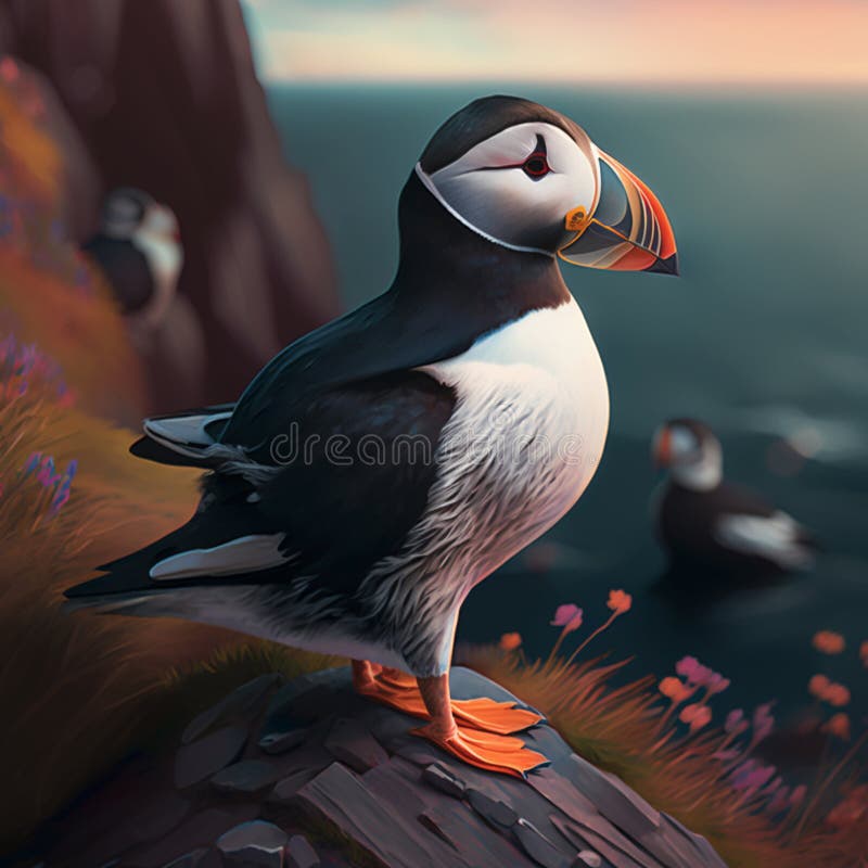 Puffin Ai Stock Illustrations – 665 Puffin Ai Stock Illustrations ...