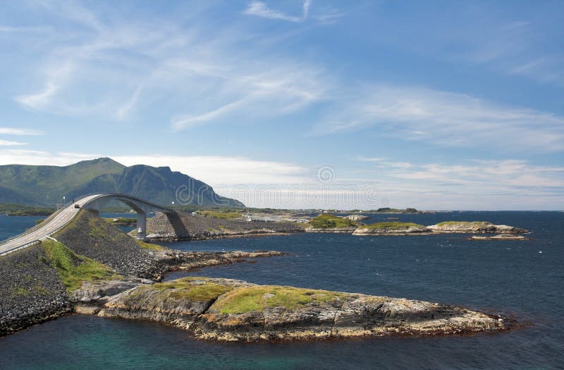 Atlantic road, Norway stock image. Image of panoramic - 1208875