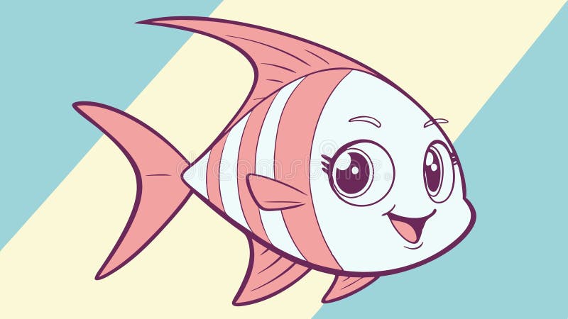 Atlantic Spadefish Fish Animated Rests House Notebook Vector Stock ...