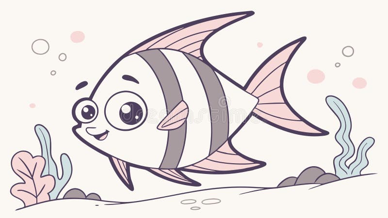 Atlantic Spadefish Fish Belittled Smiles Office Refrigerator Vector ...