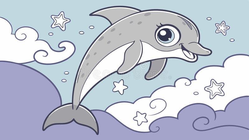 Atlantic Spotted Dolphin Brisk Angry School Tree Vector Stock Vector ...