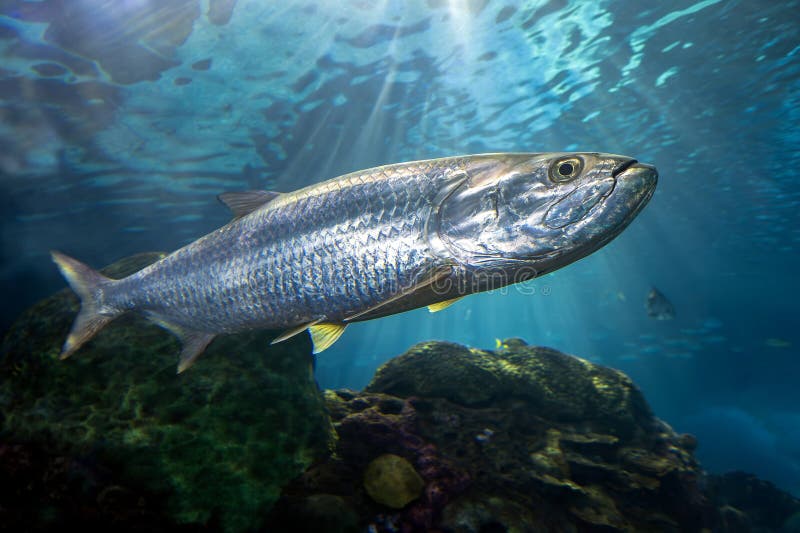 Atlantic tarpon stock photo. Image of exotic, actinopterygii - 310140650