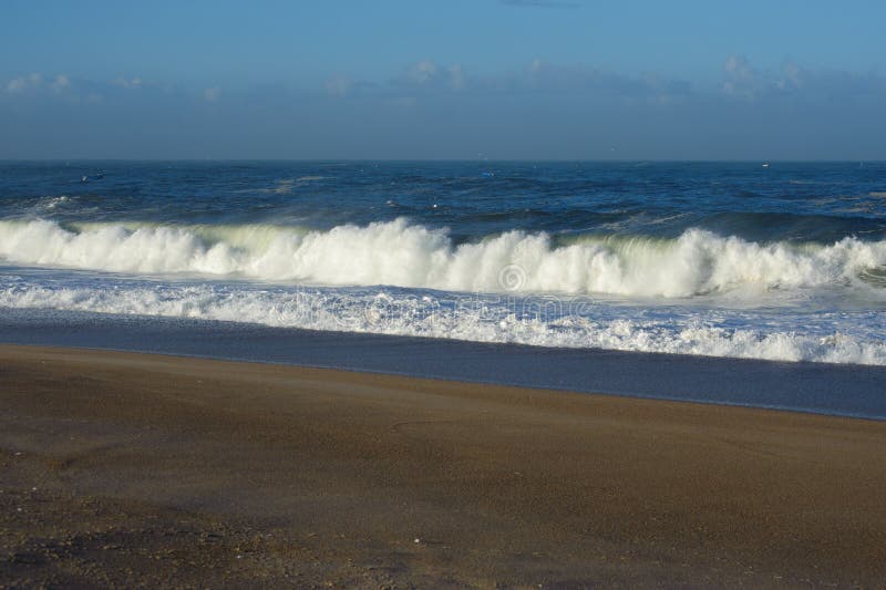 Atlantic waves stock image. Image of natural, nazare - 46247189