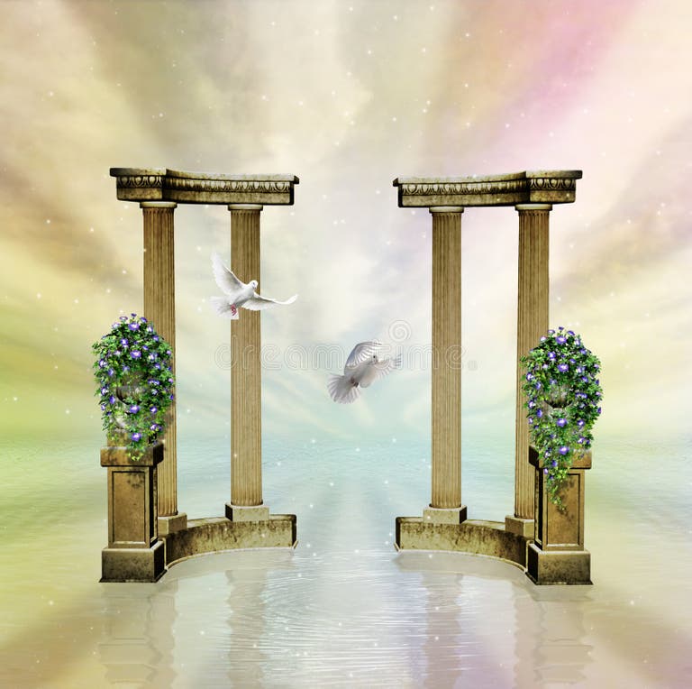 Atlantis Columns Stock Illustrations – 243 Atlantis Columns Stock ...