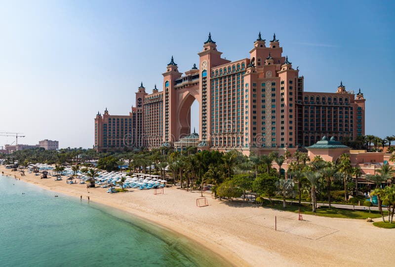 Atlantis, the Palm Hotel editorial photo. Image of united - 313270096