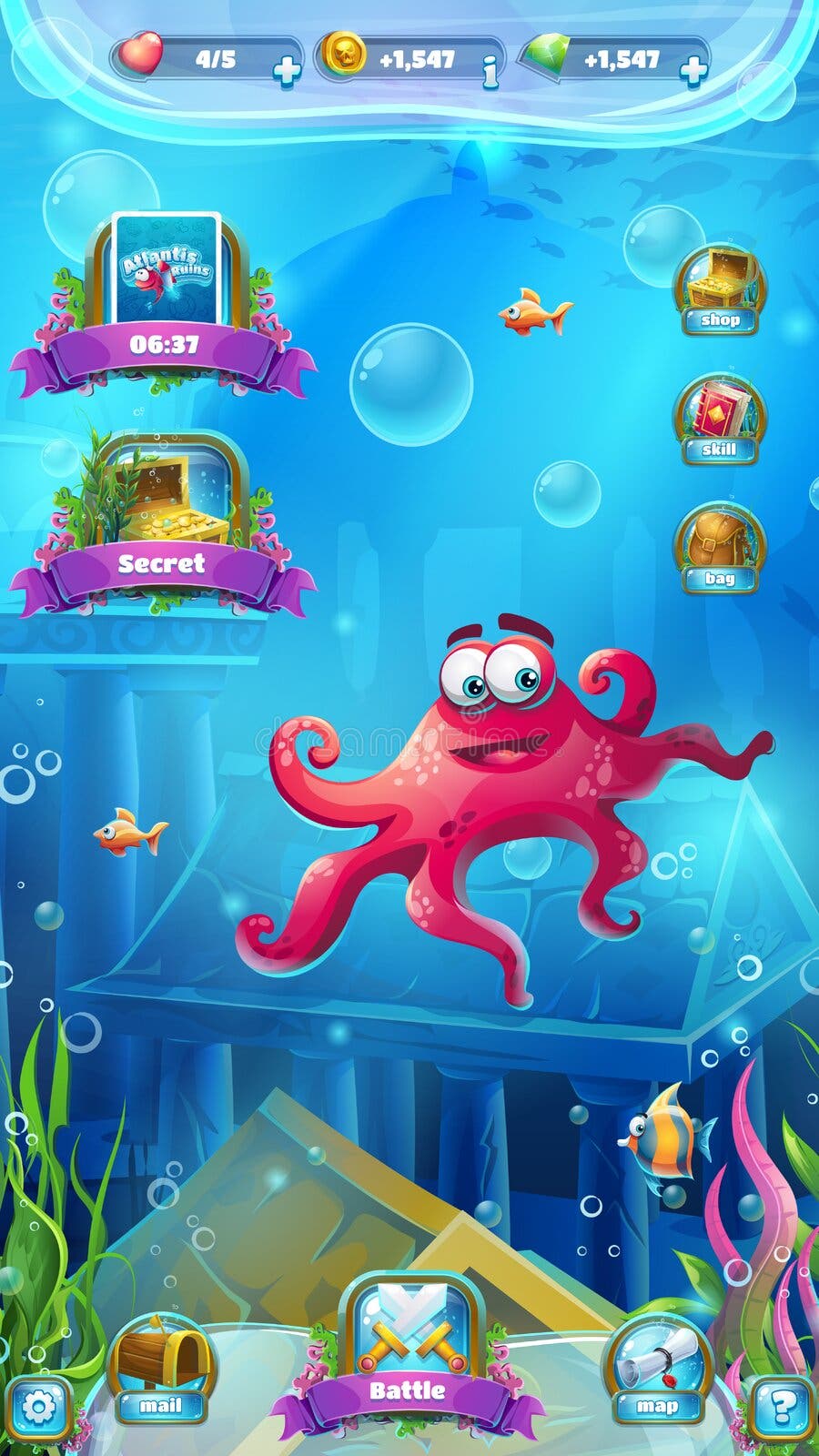 Cartoon Atlantis Background Stock Illustrations – 205 Cartoon Atlantis ...