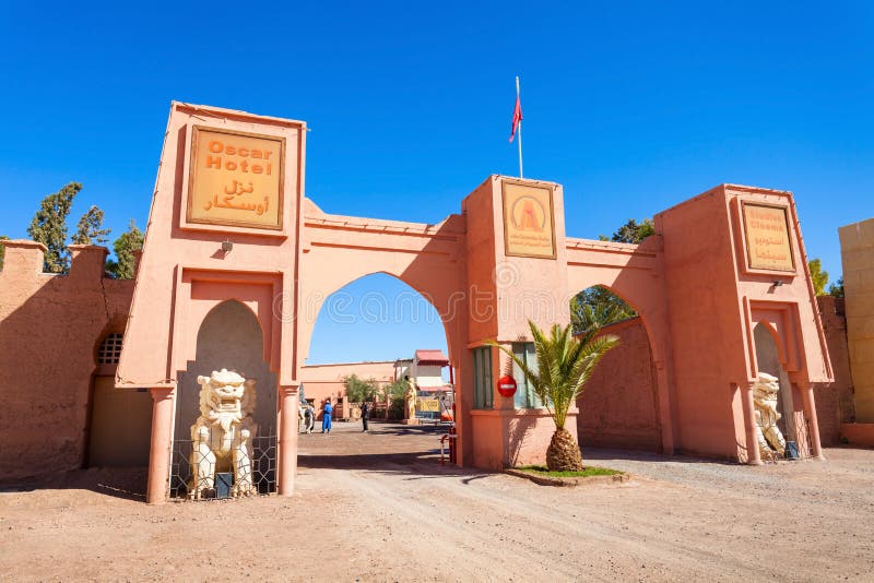 Atlas-Filmstudios Ouarzazate Marokko Stockbild - Bild von ouarzazate ...