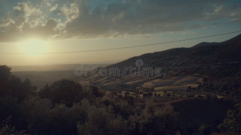 Atlas Mountains, Morocco stock photo. Image of sunset - 92561110