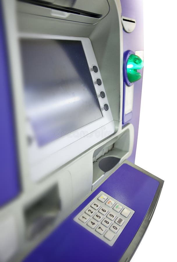 ATM - cash machine stock photo. Image of card, machine - 14869556