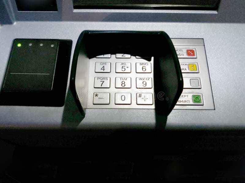 ATM - Automated Teller Cash Machine Stock Photo - Image of coding ...