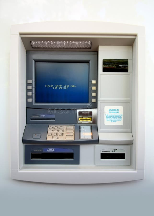 ATM - Automated Teller Machine Stock Photo - Image of bank, machinery ... ATM - Automated Teller Machine Stock Photo - Image of bank, machinery ...