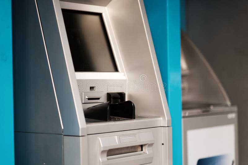 ATM, Automatic Banking Machine Stock Image - Image of payment, saving ...