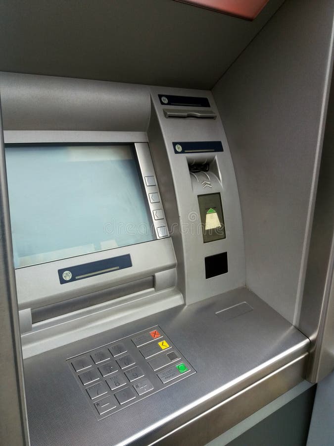 ATM Keypad. Keyboard of Automated Teller Machine Stock Photo - Image of ...