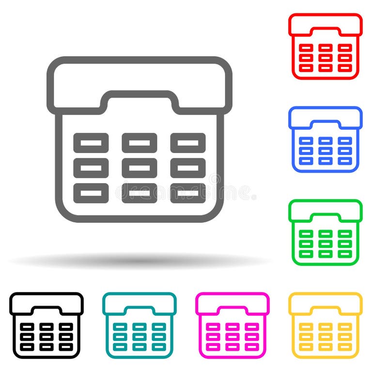 ATM Button Icon. Element of Simple Icon for Websites, Web Design ...