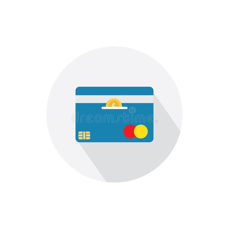 ATM Card icon stock illustration. Illustration of electronic - 337540507