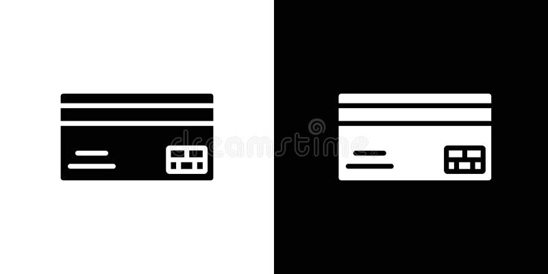 ATM Card Icon Isolated Flat Vector in Outline Stock Vector ...