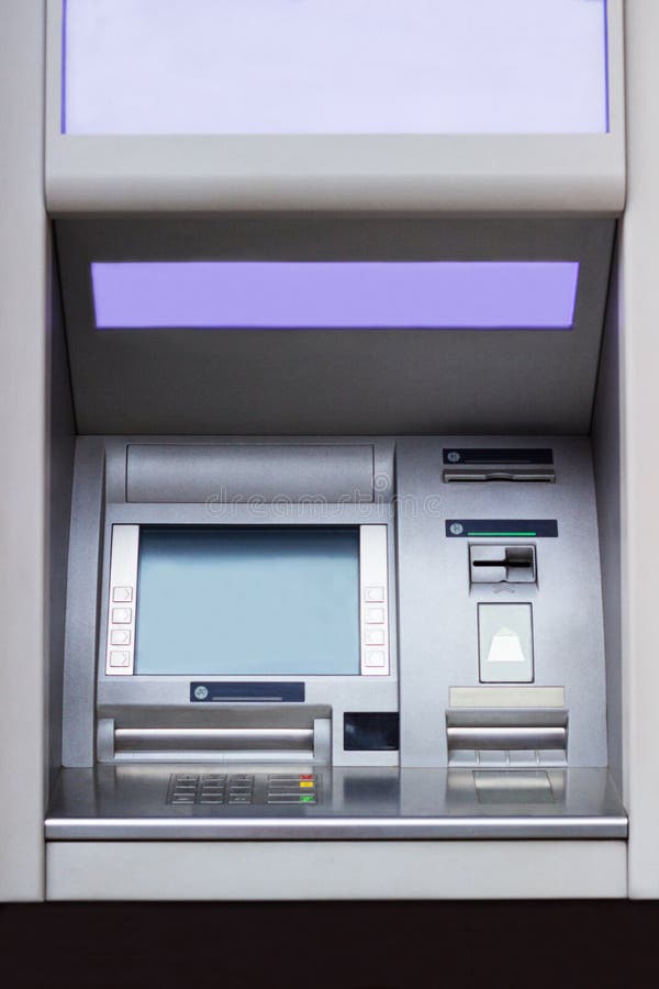 ATM machine stock image. Image of cash, finance, machine - 34568197
