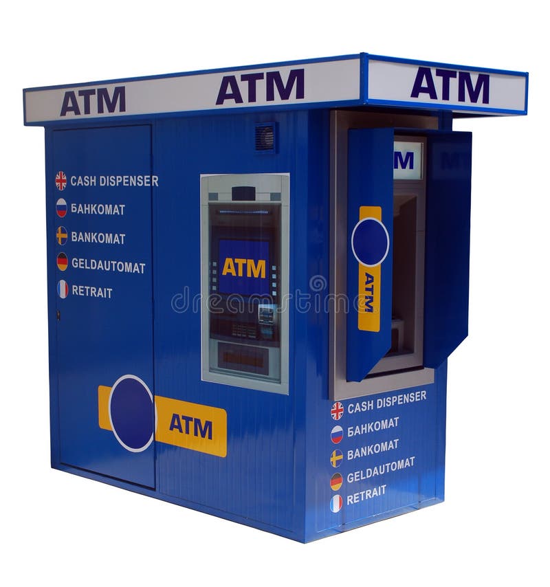 ATM Cash Machine stock image. Image of deposit, screen - 167259023